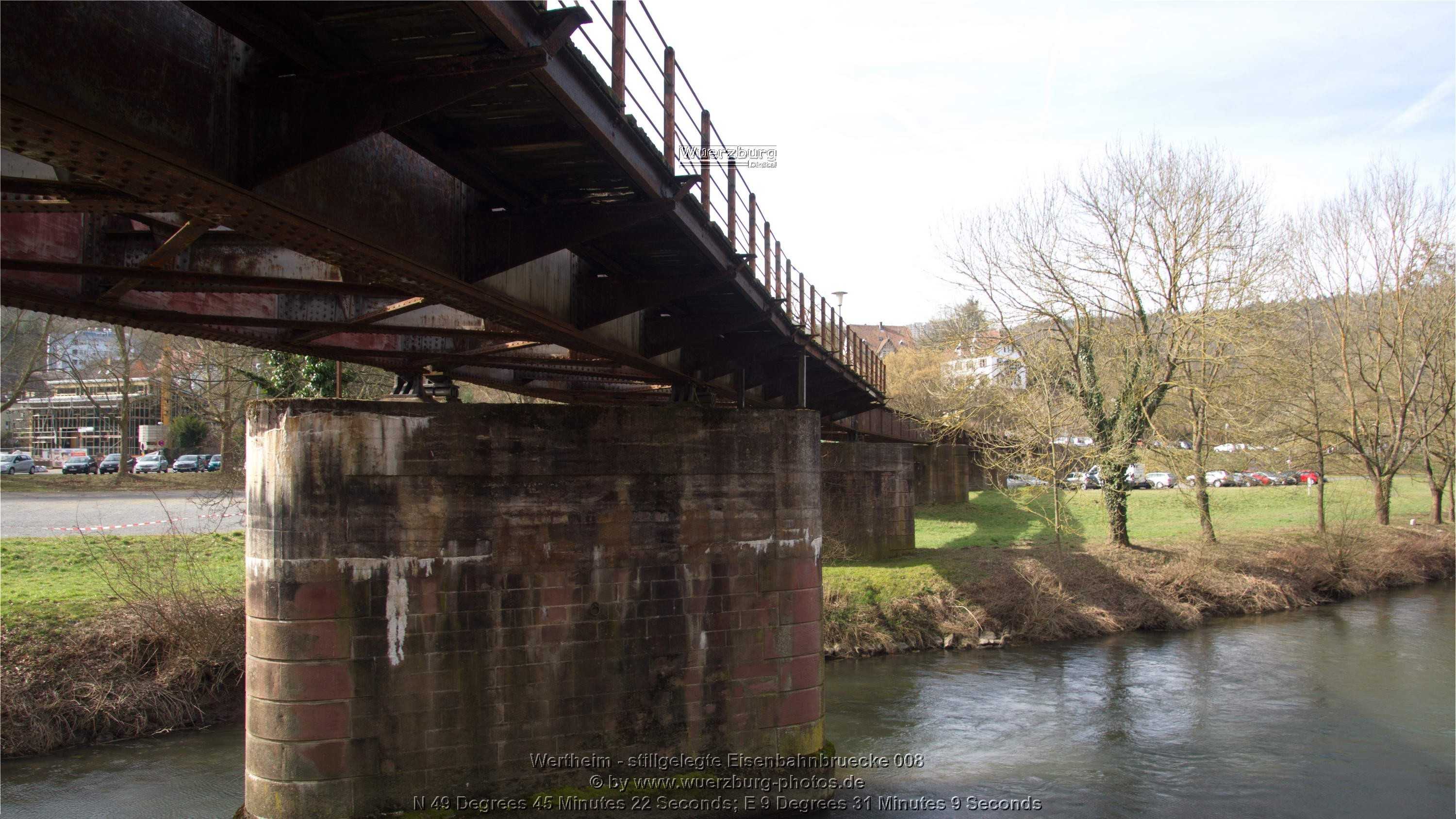 alte Eisenbahnbrücke - Wertheim Kernort