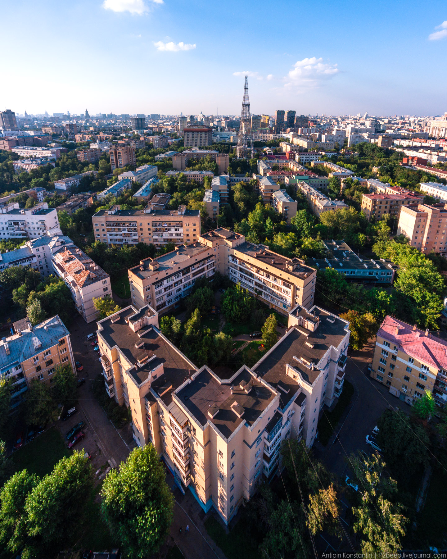 Khavsko-Shabolovsky residential block - Moscow