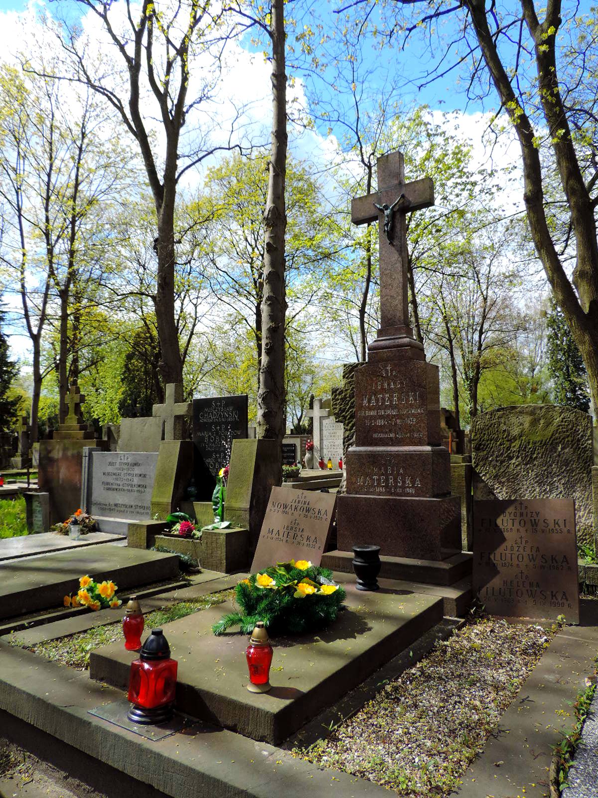 The grave of Ignacy Materski - Warsaw