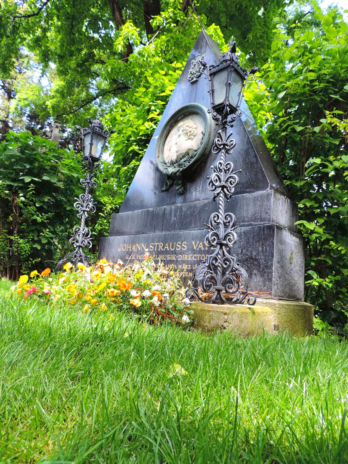The grave of Johann Strauss (father) - Vienna