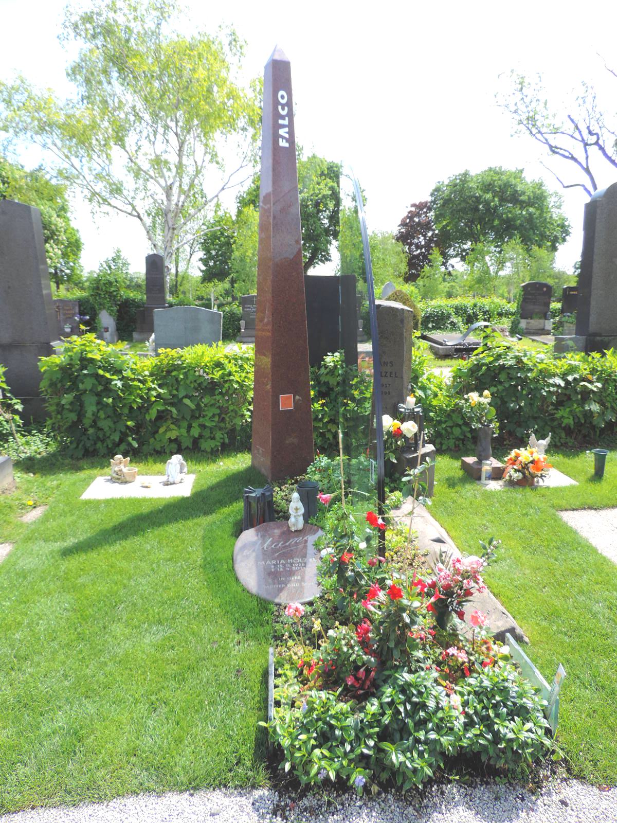 The grave of Falco - Vienna