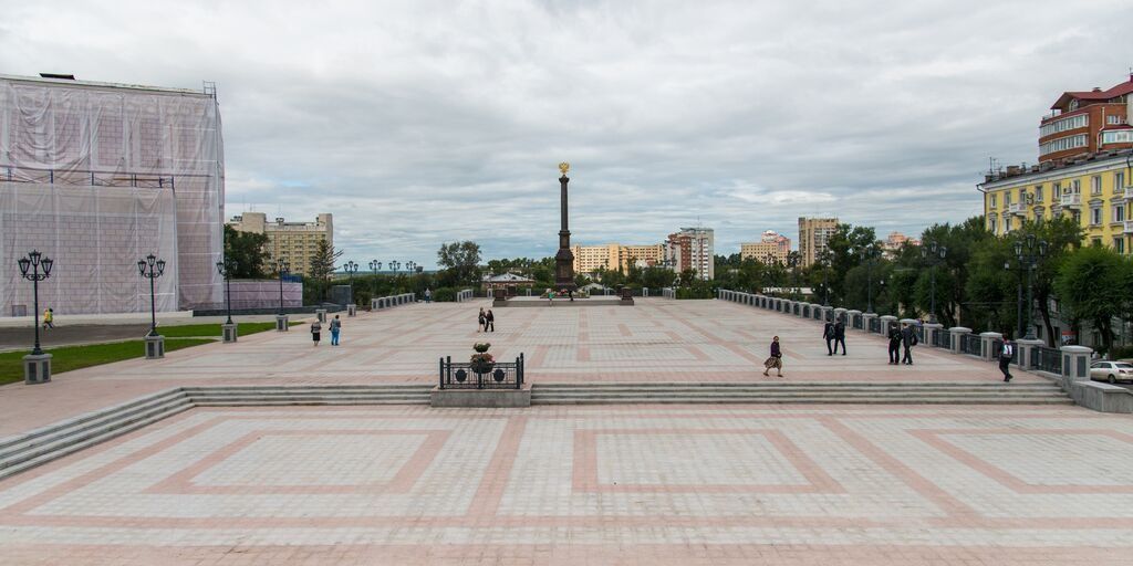 Square of Military Glory - Khabarovsk