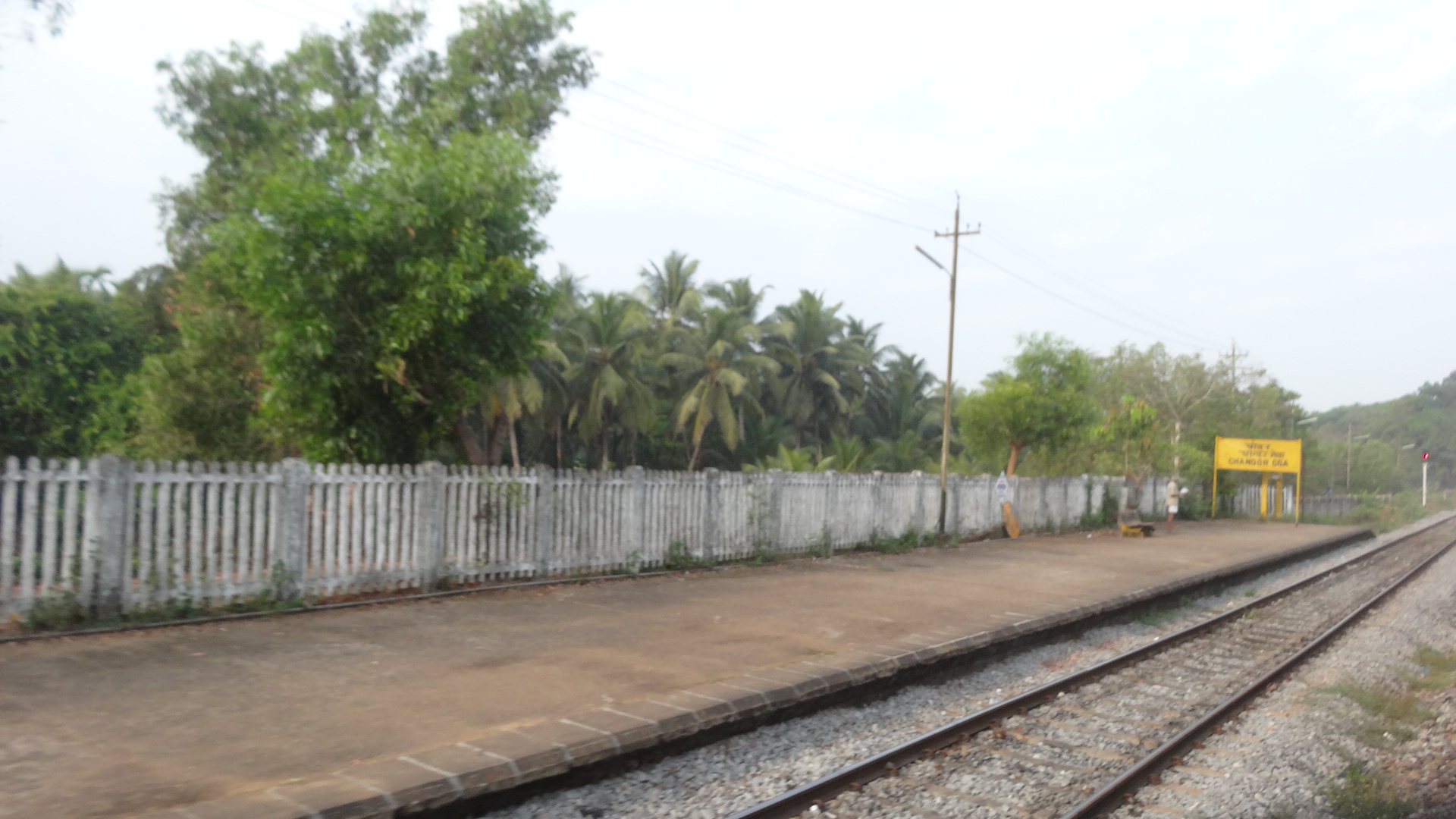 Chandor Railway Station - Chandor