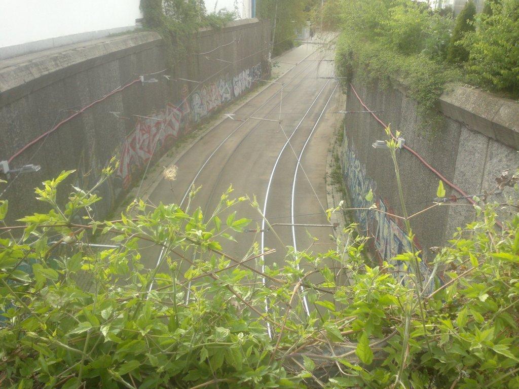 Undercrossing tram line - Sofia