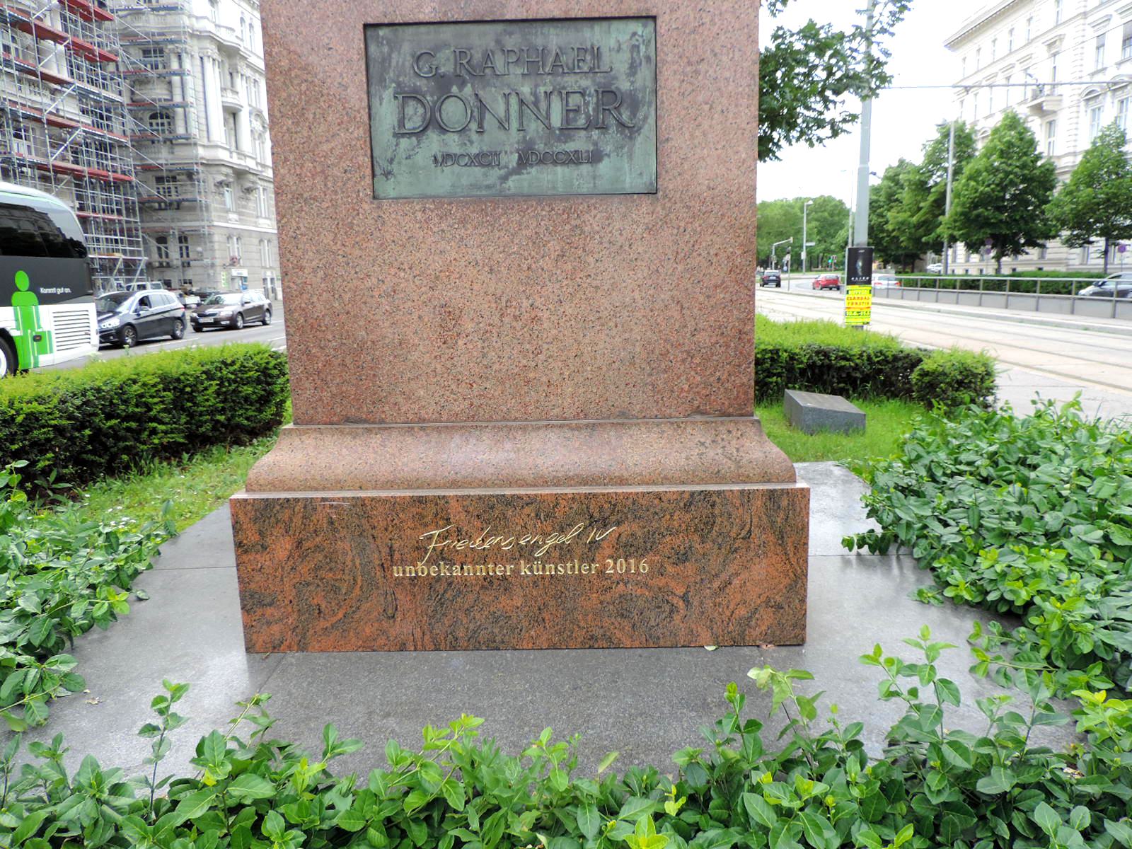 Statue of Georg Rafael Donner - Vienna