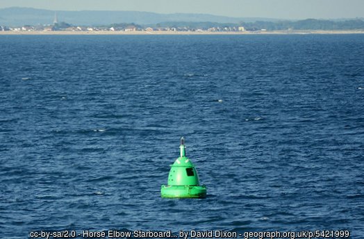 Horse Elbow Starboard Marker Buoy
