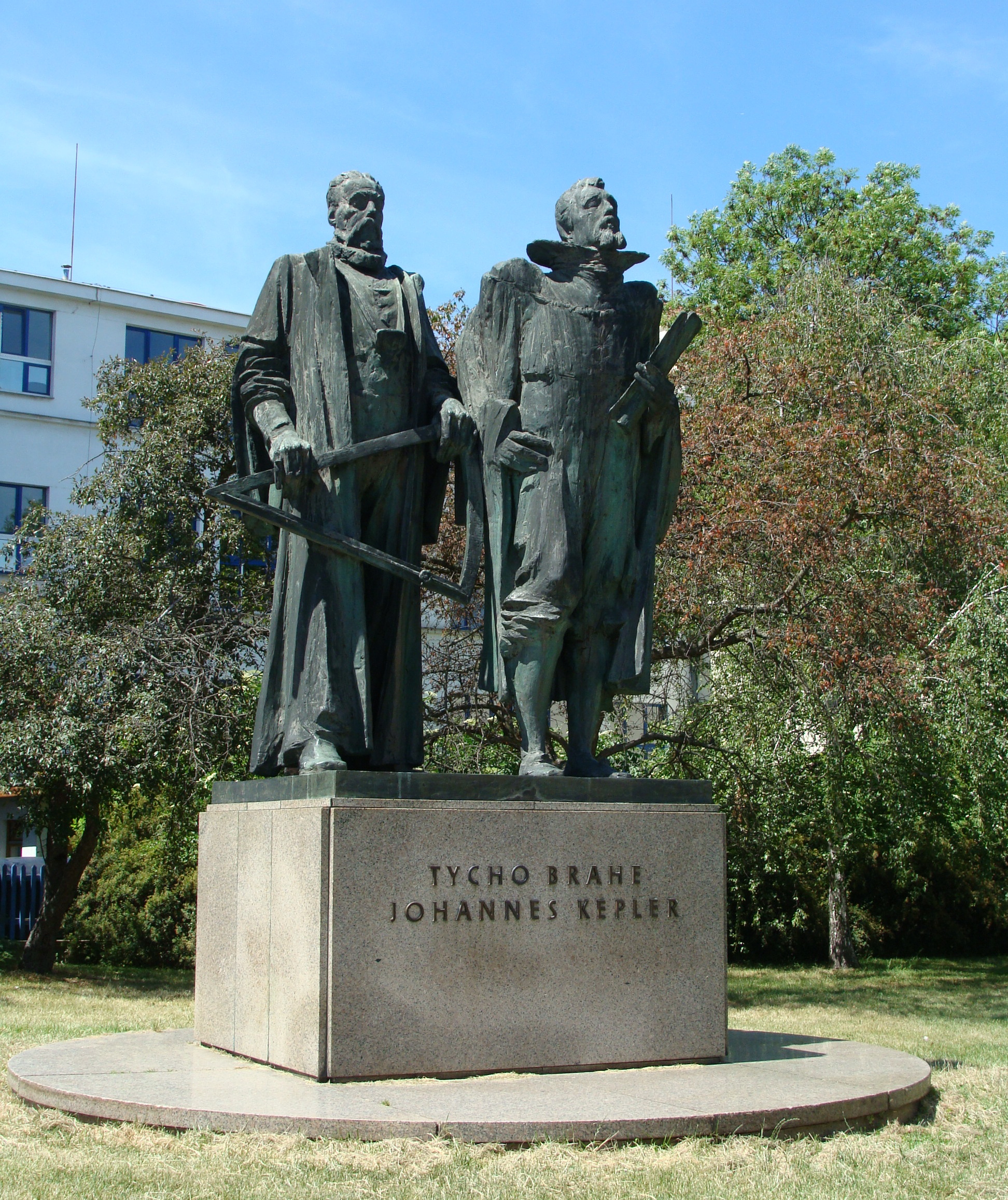Monument of Tycho Brahe and Johannes Kepler - Prague