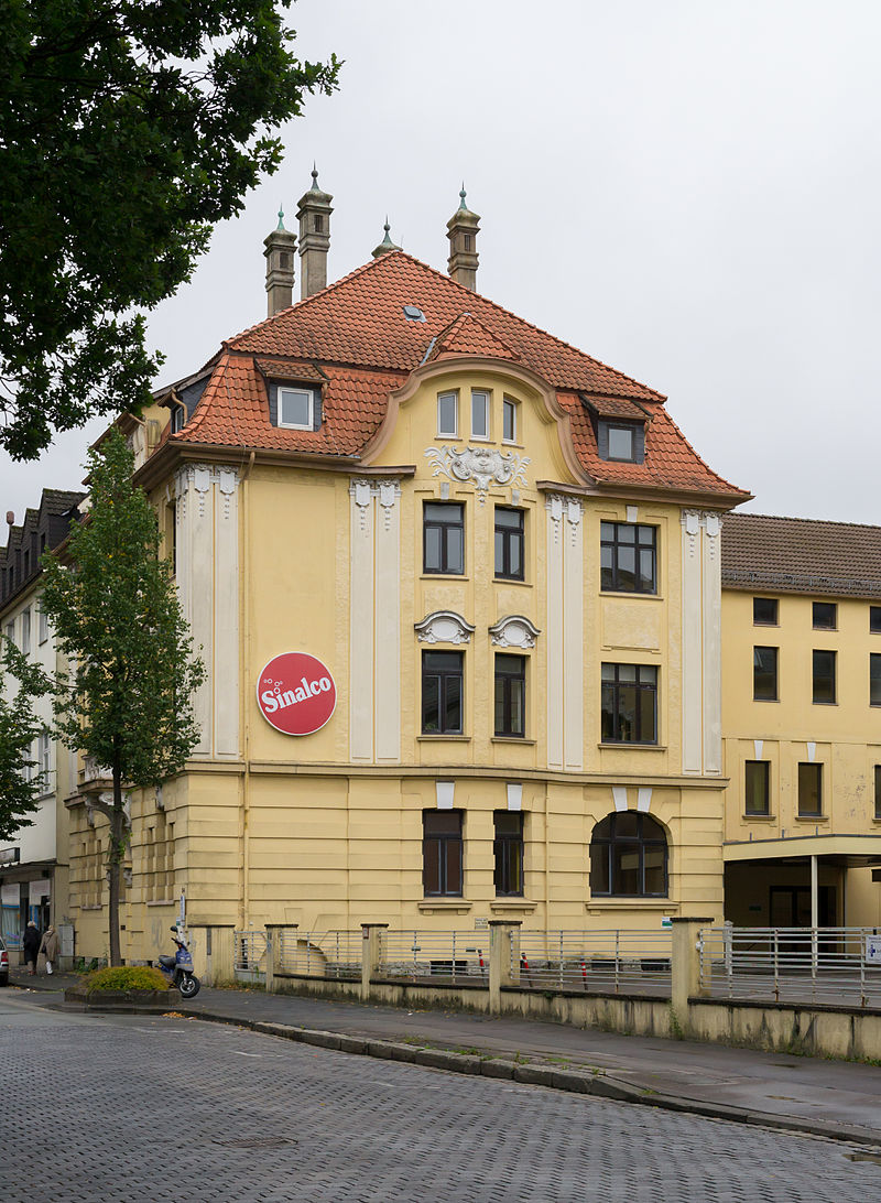 Ehemaliges Hauptgelände der Sinalco AG Detmold heute CWB und anderes