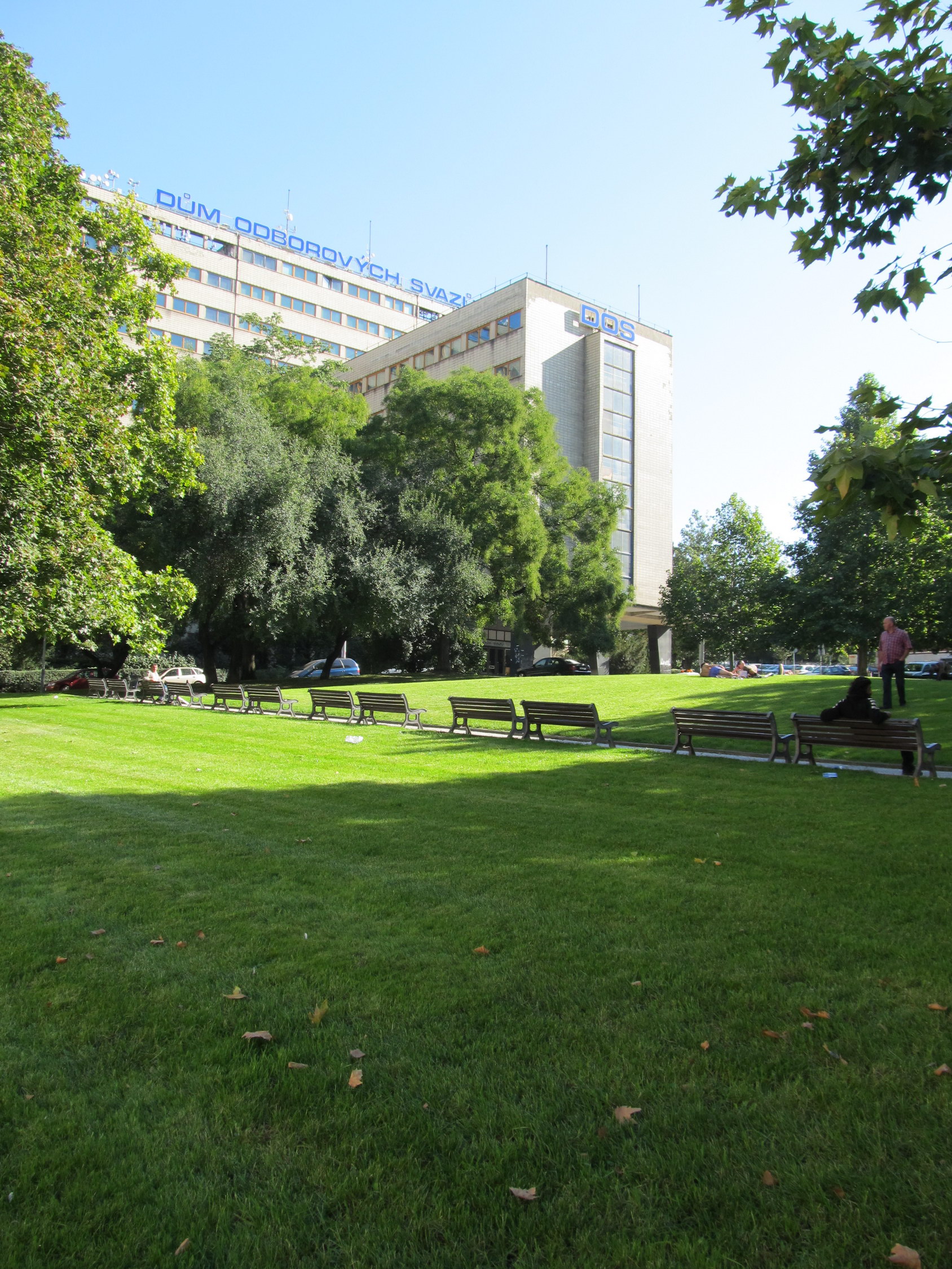 Winston Churchill square - Prague