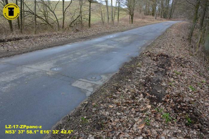 Zapora przeciwpancerna LZ-17 / Pozycja pomorska – Pommernstellung