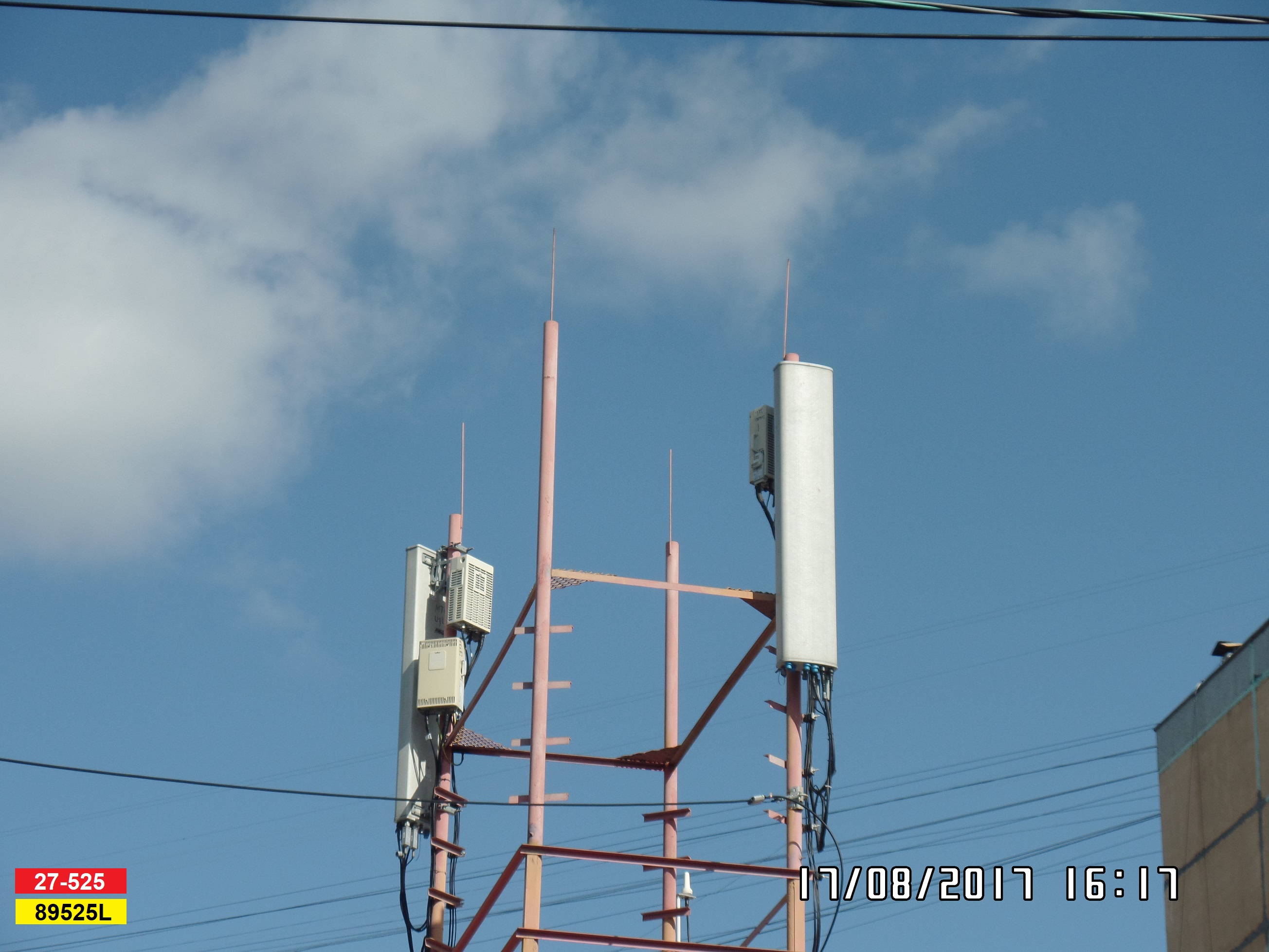 Бывшая базовая станция № 27-525 подвижной радиотелефонной связи ПАО ...