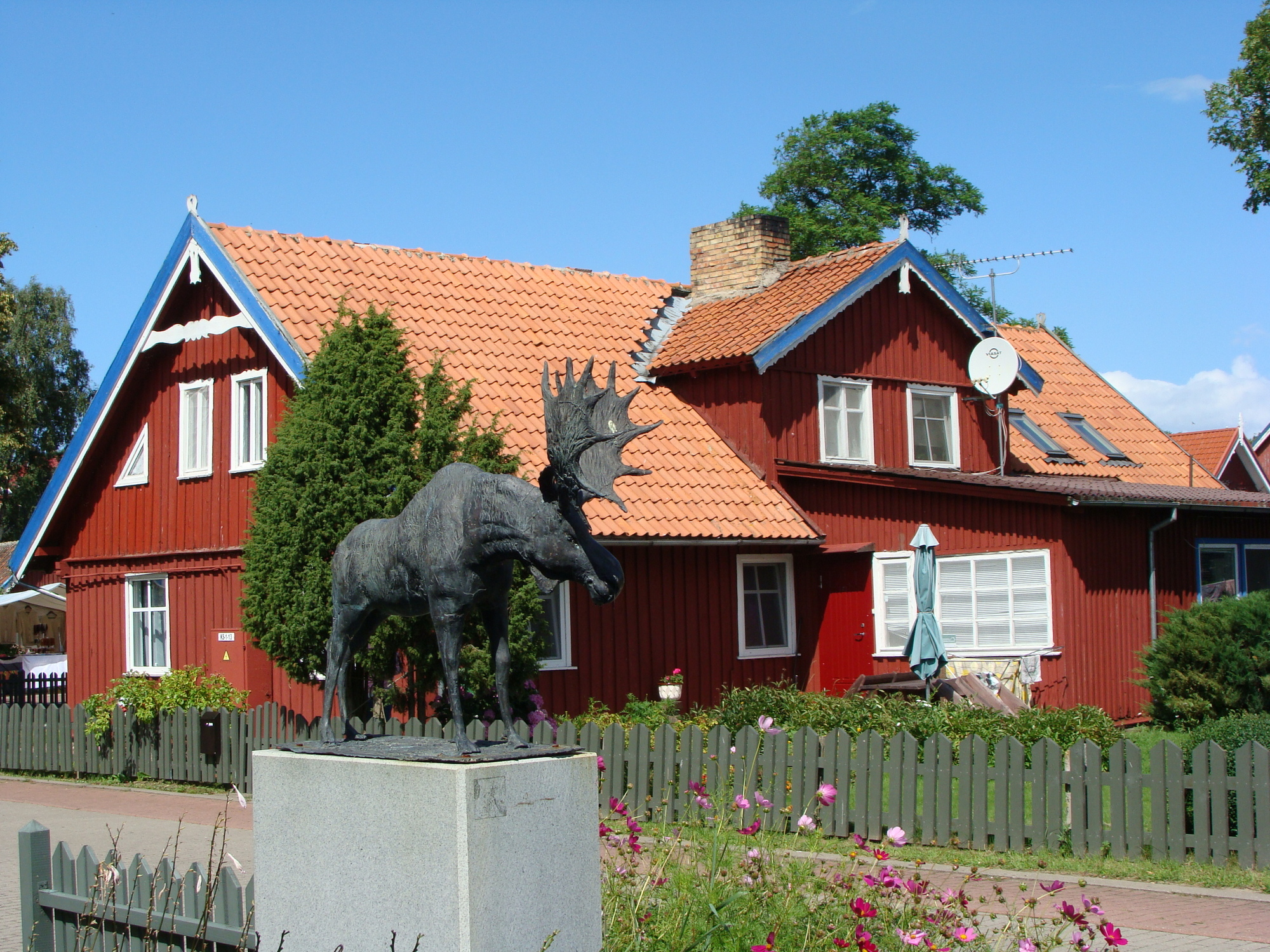 Skulptūra „Nidos briedis“