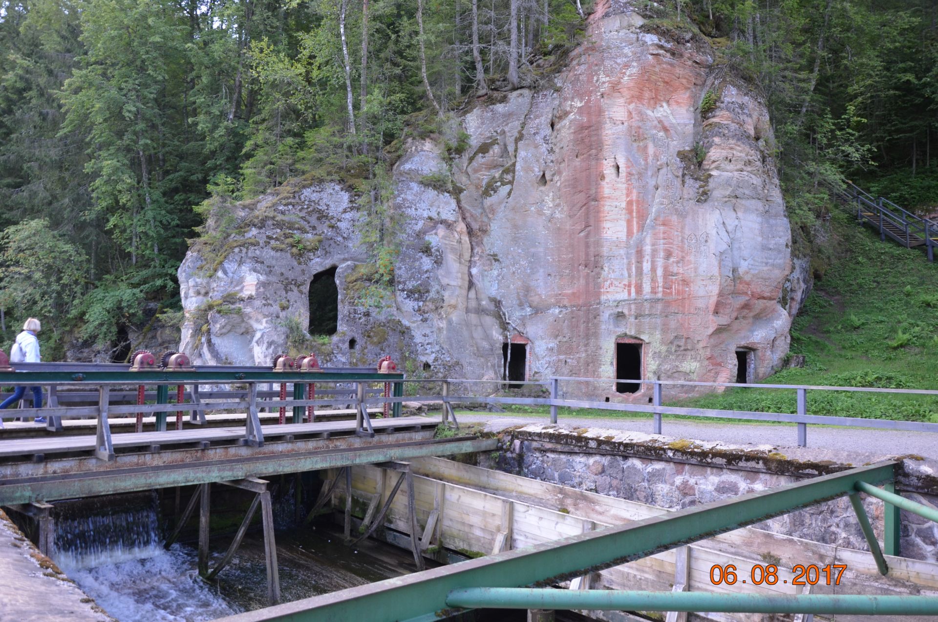 Anfabrikas klintis - Līgatne