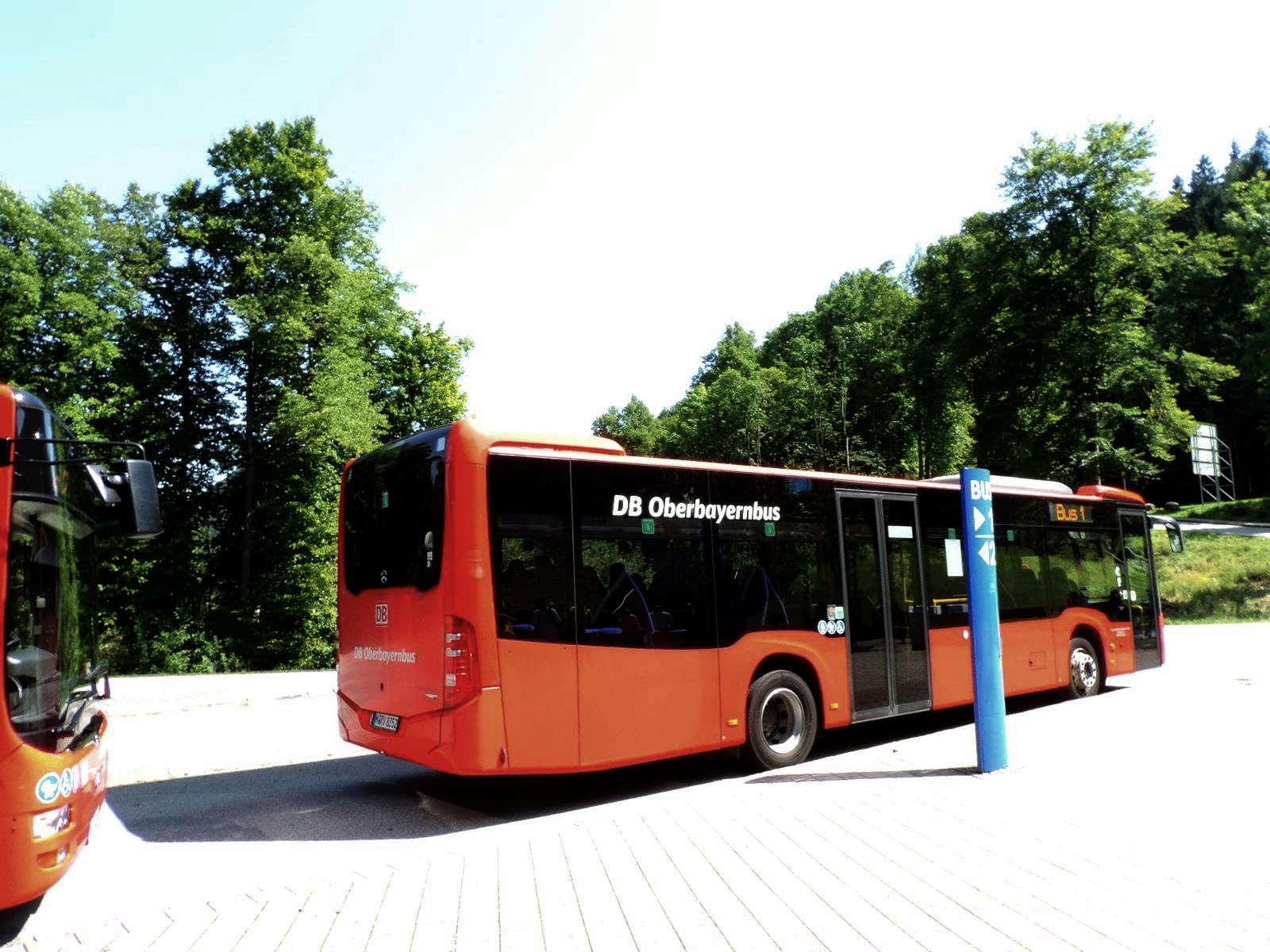 Bus departure point