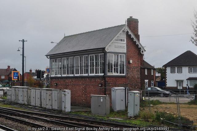 Sleaford East signal box - Sleaford