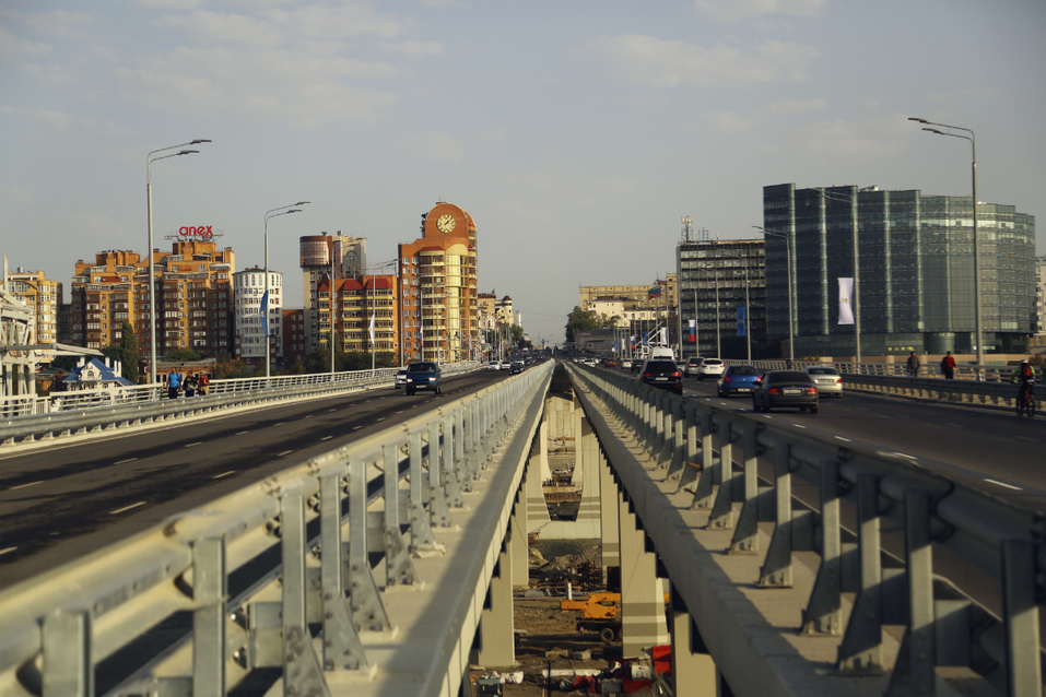 Voroshilovsky bridge - Rostov-on-Don