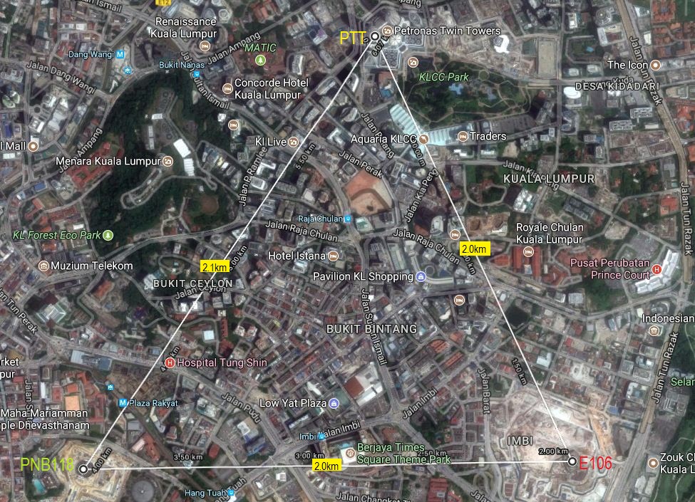 Golden Triangle - Kuala Lumpur | town district