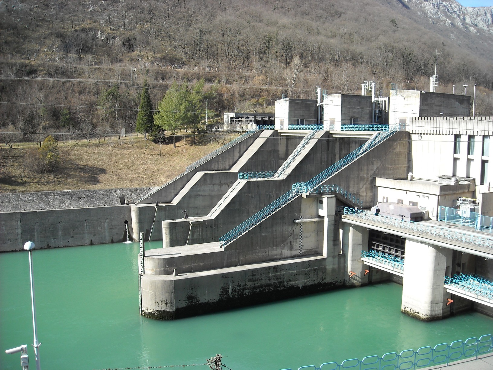 Diga e centrale di Salcano (Solkan)