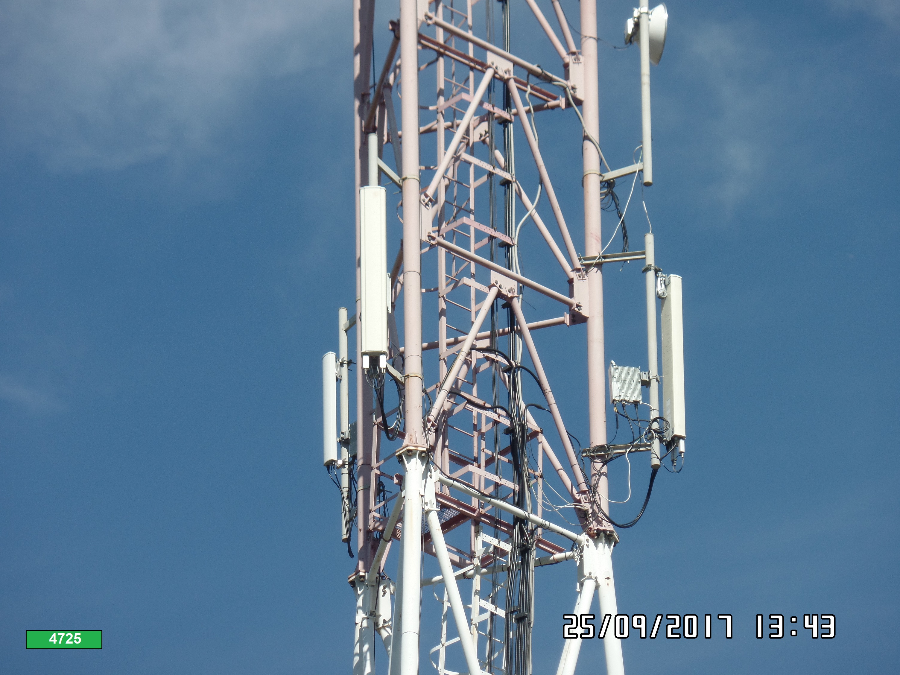 Базовая станция (БС) № 4725 сети цифровой сотовой системы связи ПАО ...