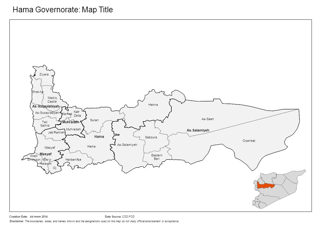 Hama Governorate (PCS)