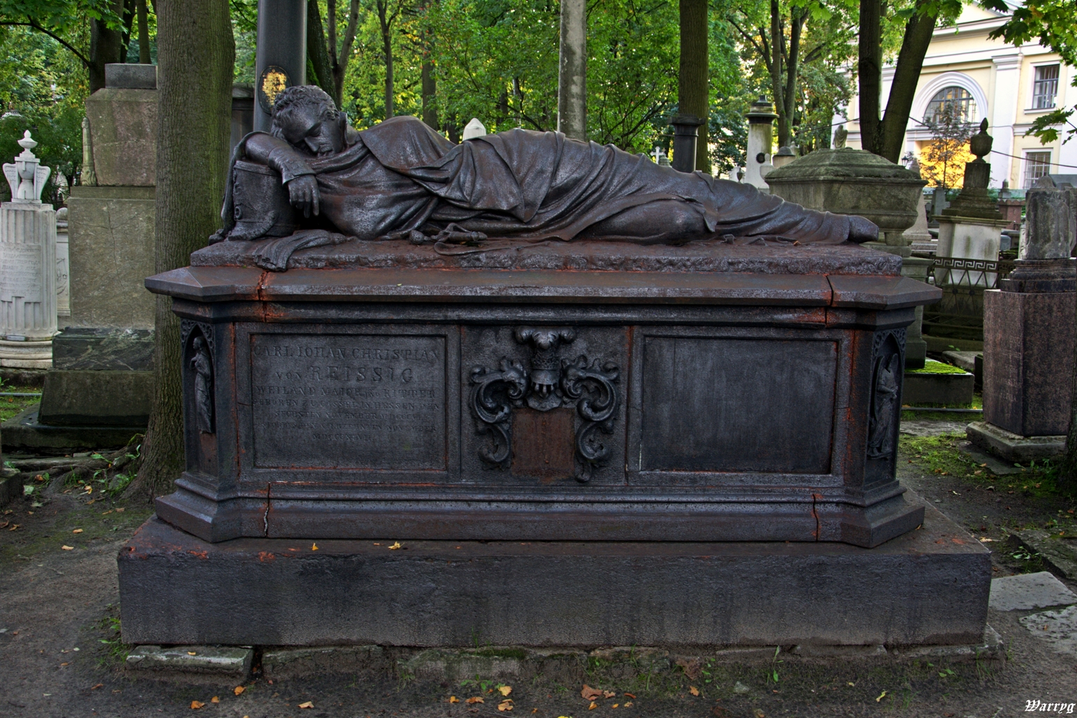 Tomb of Carl Iohan von Reissig - Saint Petersburg