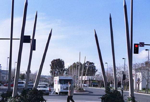Former Site of the "Spirit Poles" - Concord, California