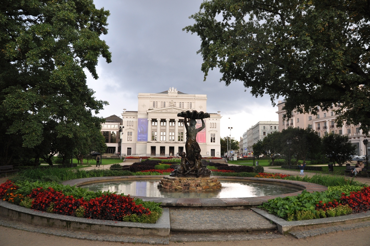 Fountain "Nymph" - Riga