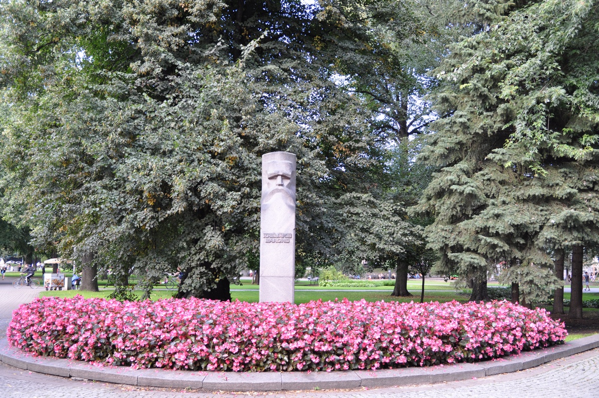 Piemineklis Krišjānim Baronam - Rīga