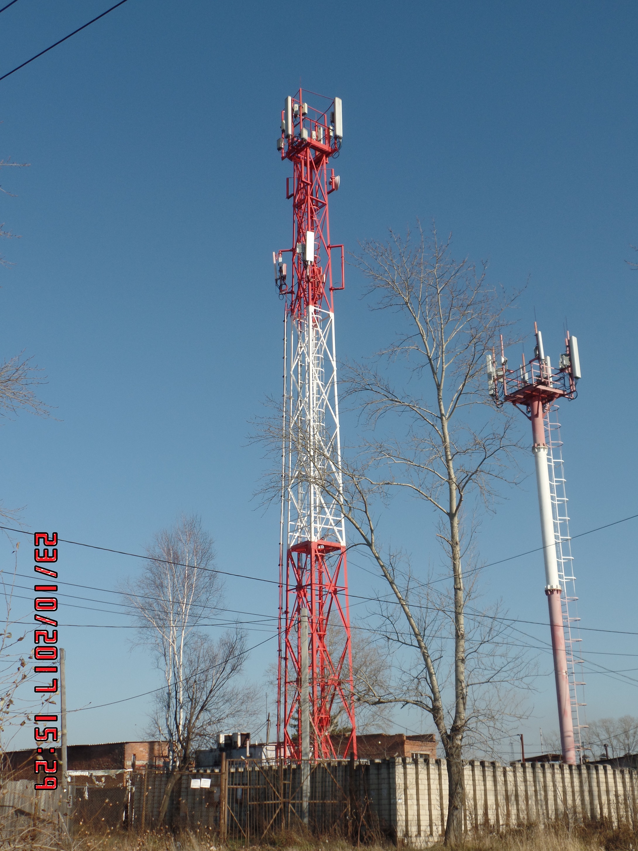 MTS PJSC’s cellular communication tower - Khabarovsk