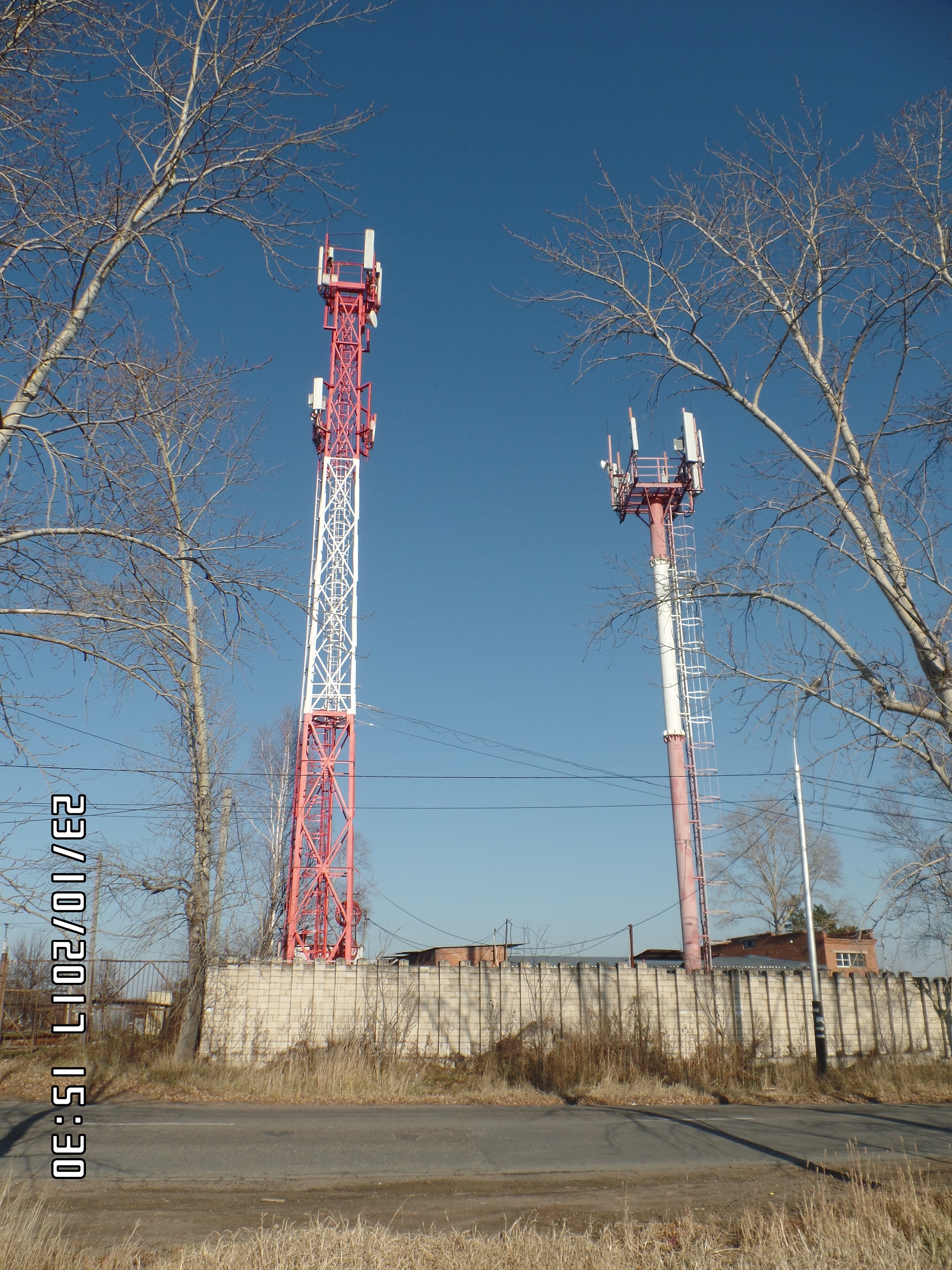 MTS PJSC’s cellular communication tower - Khabarovsk