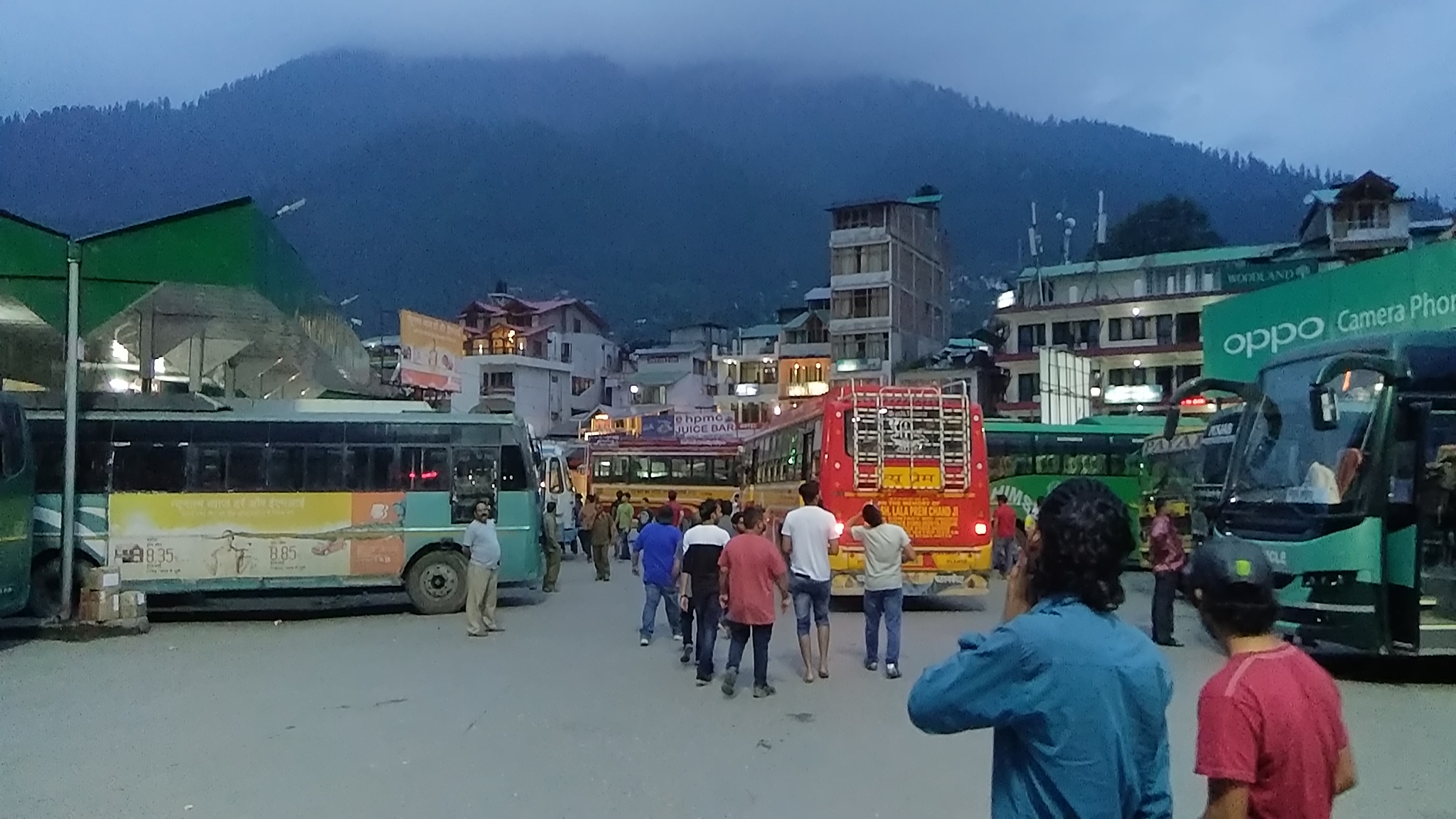 HRTC. Bus Stand, Manali - Manali