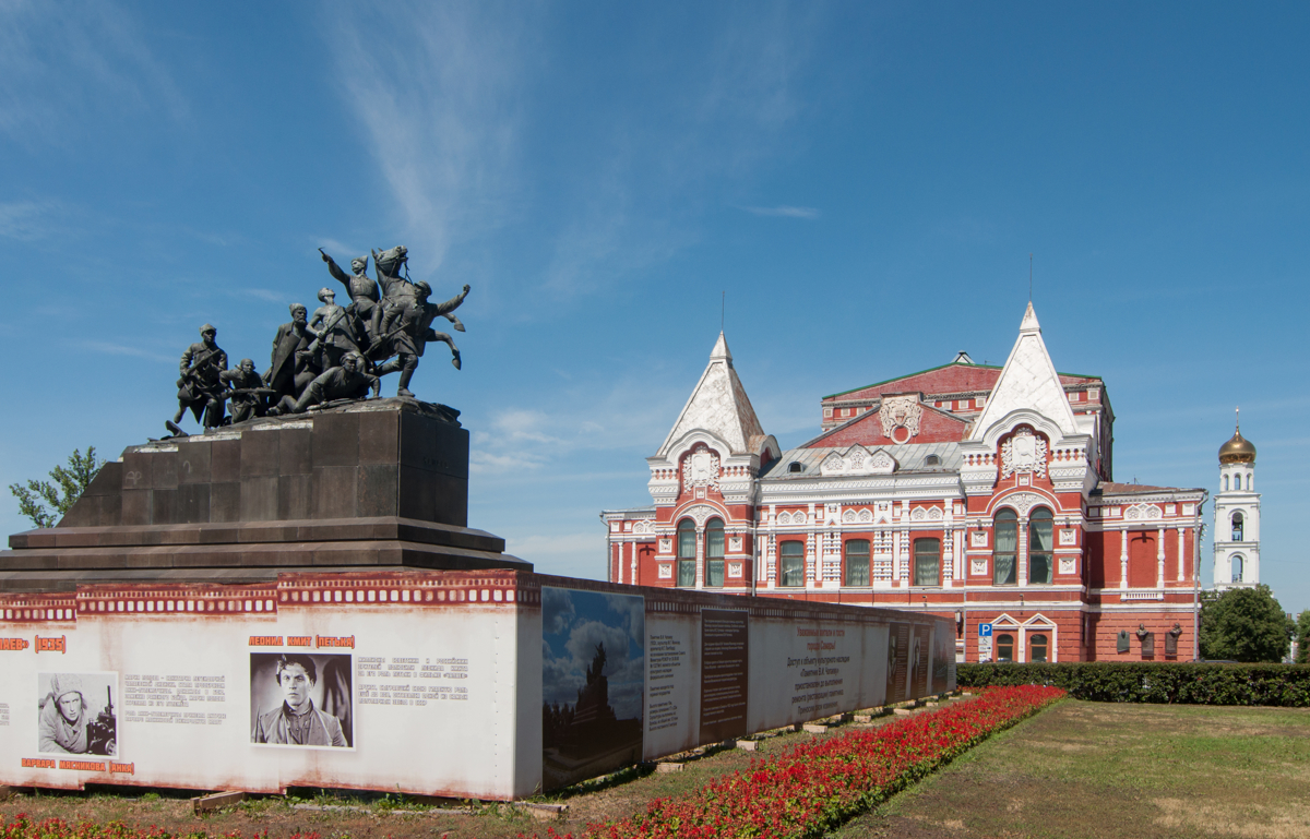 Monument to Vasily Chapaev - Samara