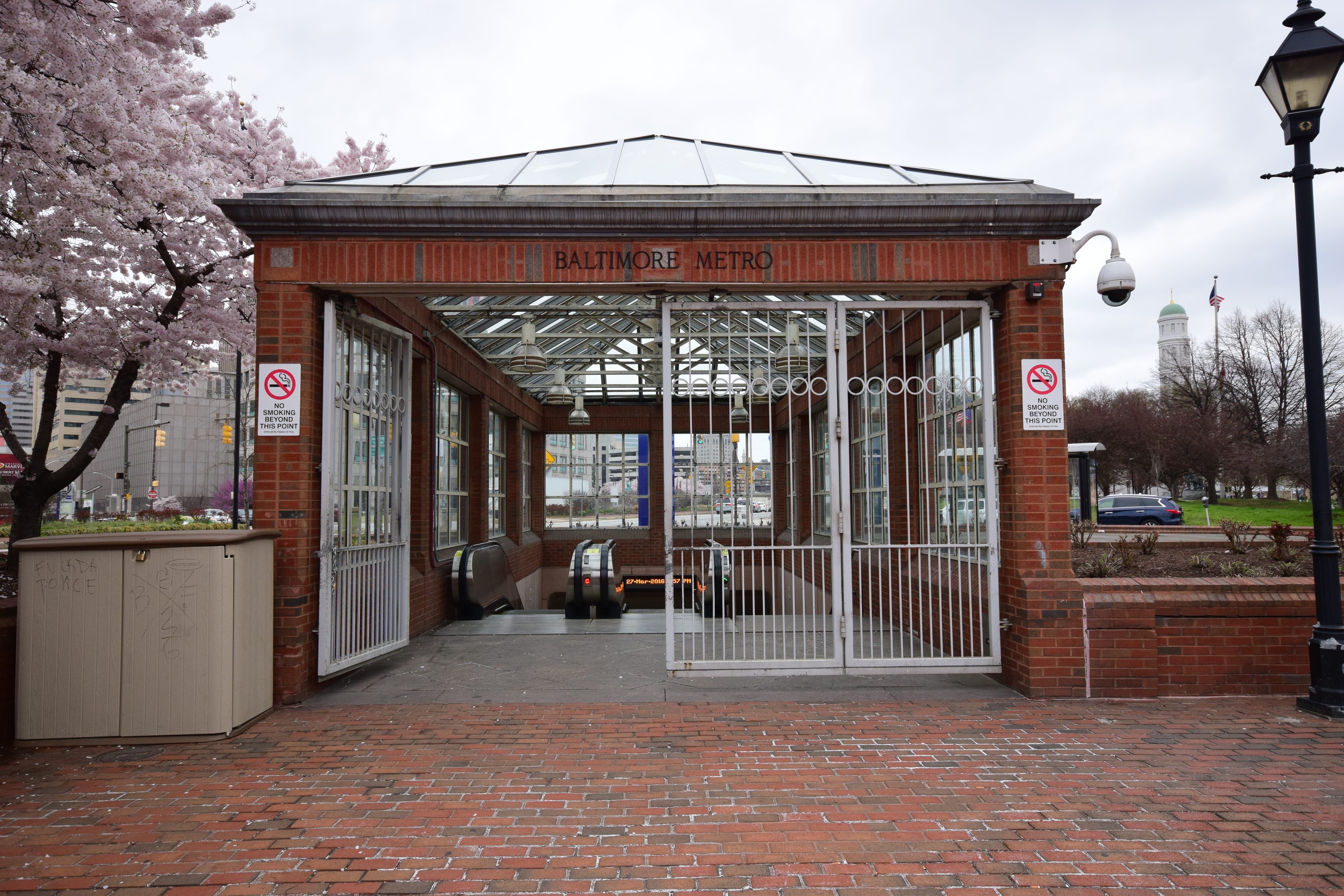 Shot Tower Metro Station - Baltimore, Maryland