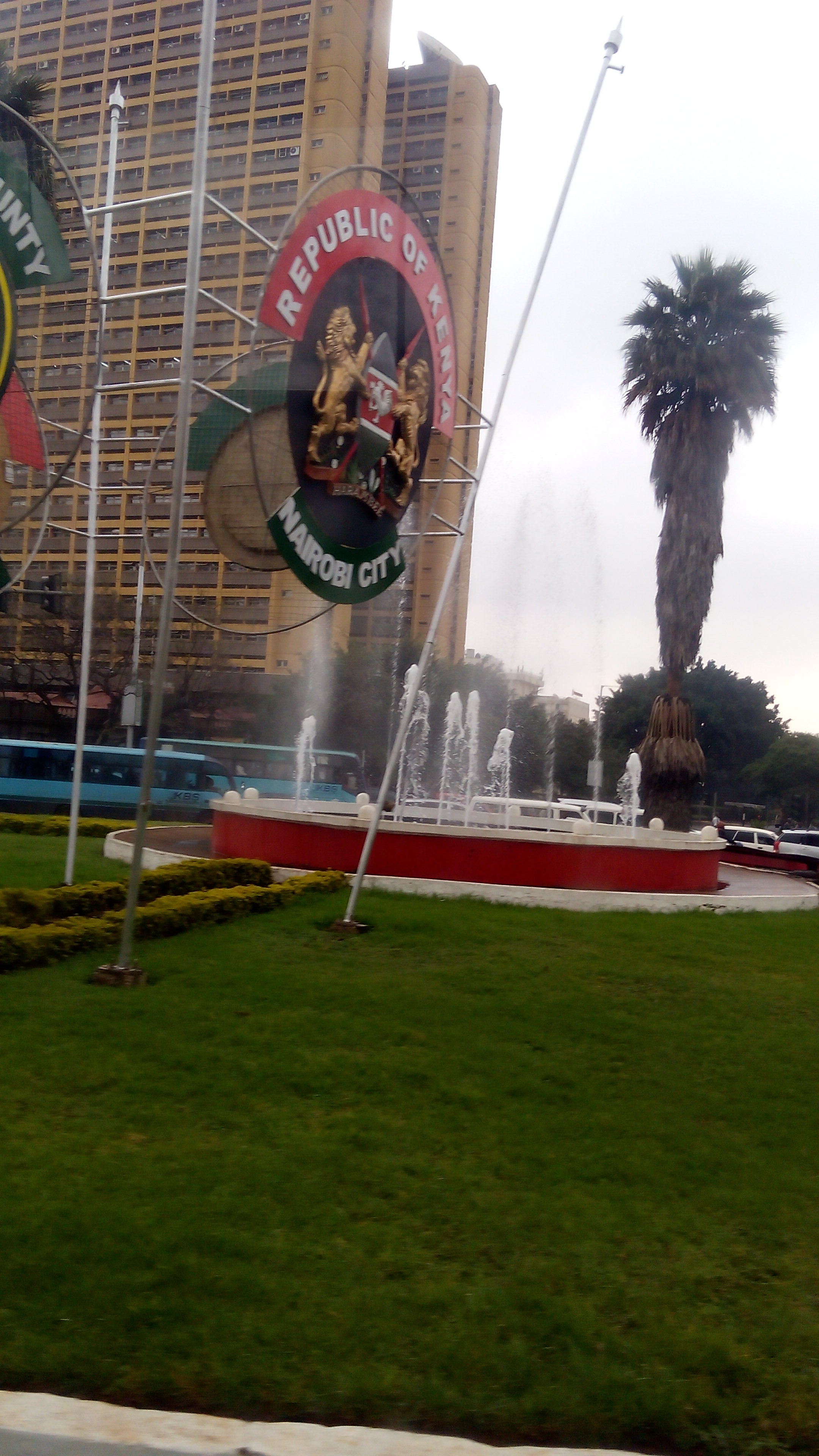 Kenyatta Avenue Roundabout - Nairobi