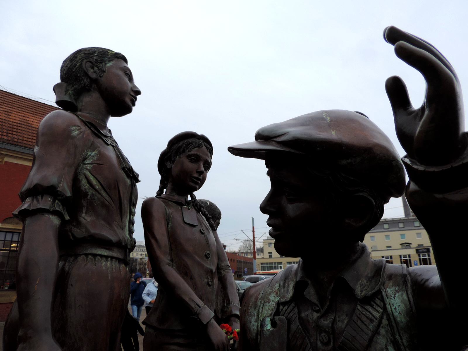 Kindertransport memorial - Gdańsk