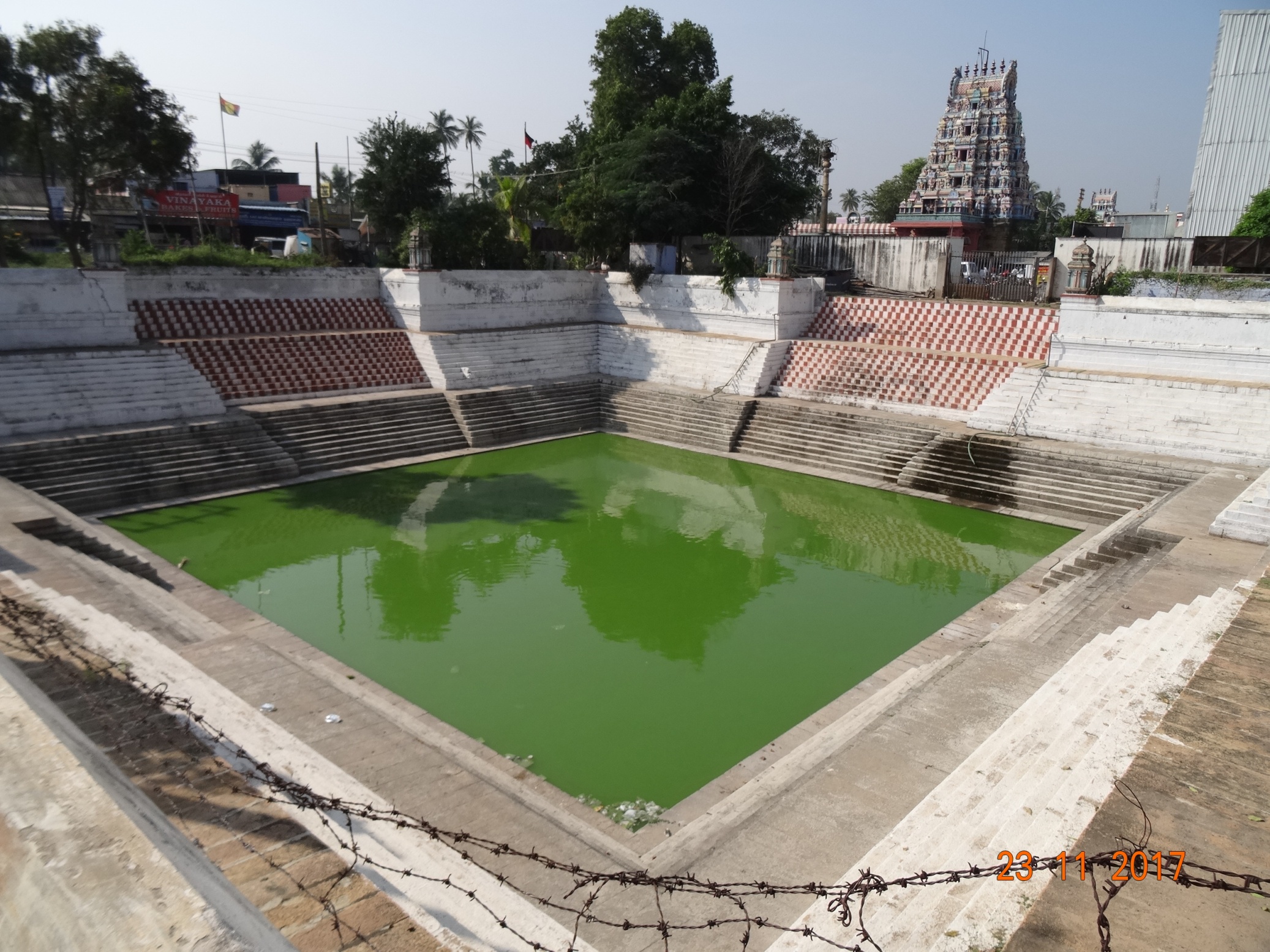 Patteeswarar temple pond