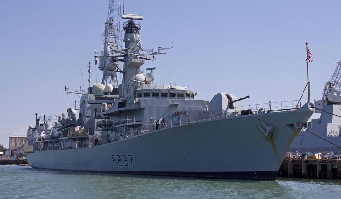 Type 23 frigate - Portsmouth