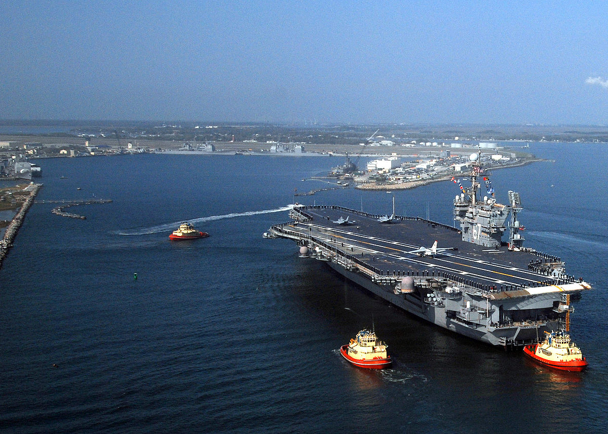 Mayport Naval Station Harbor