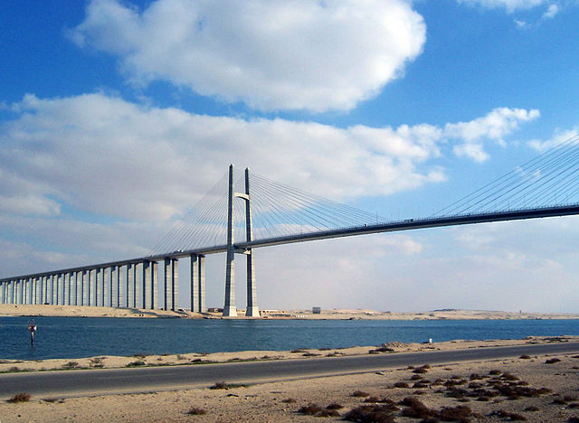 Suez Canal Bridge | road bridge