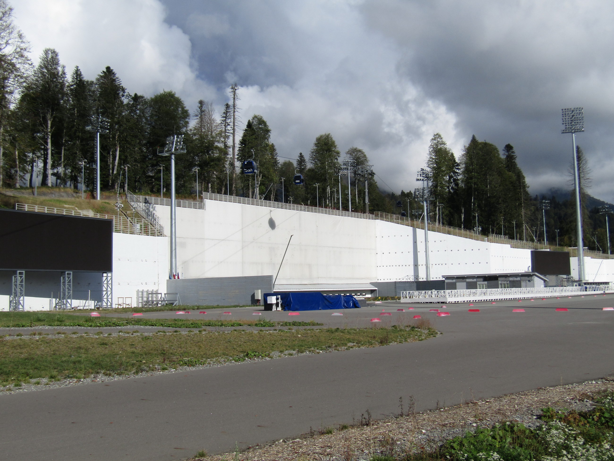 Biathlon shooting