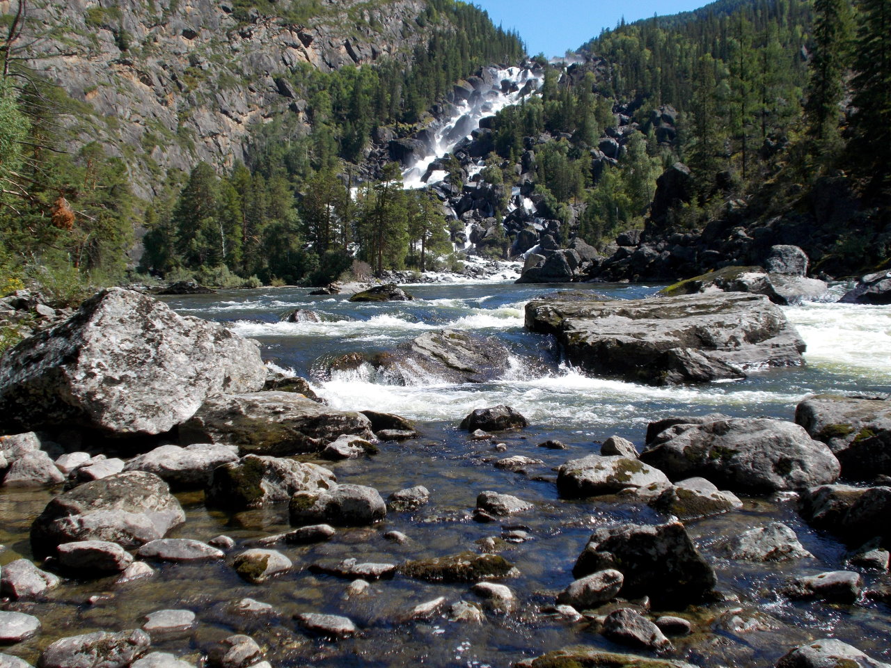 Uchar Waterfall