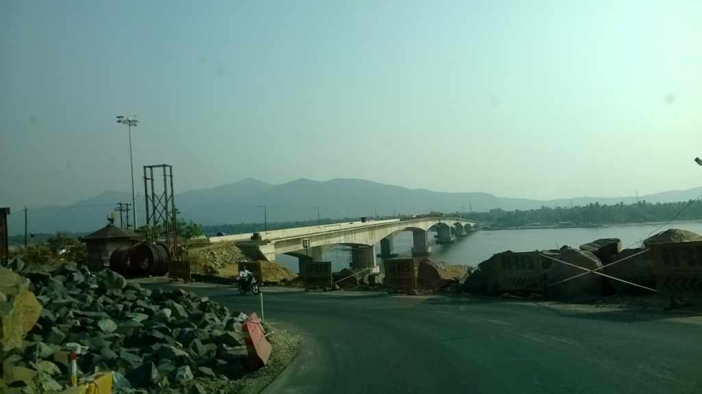 Sadashivgad Bridge on River Kali, Karwar