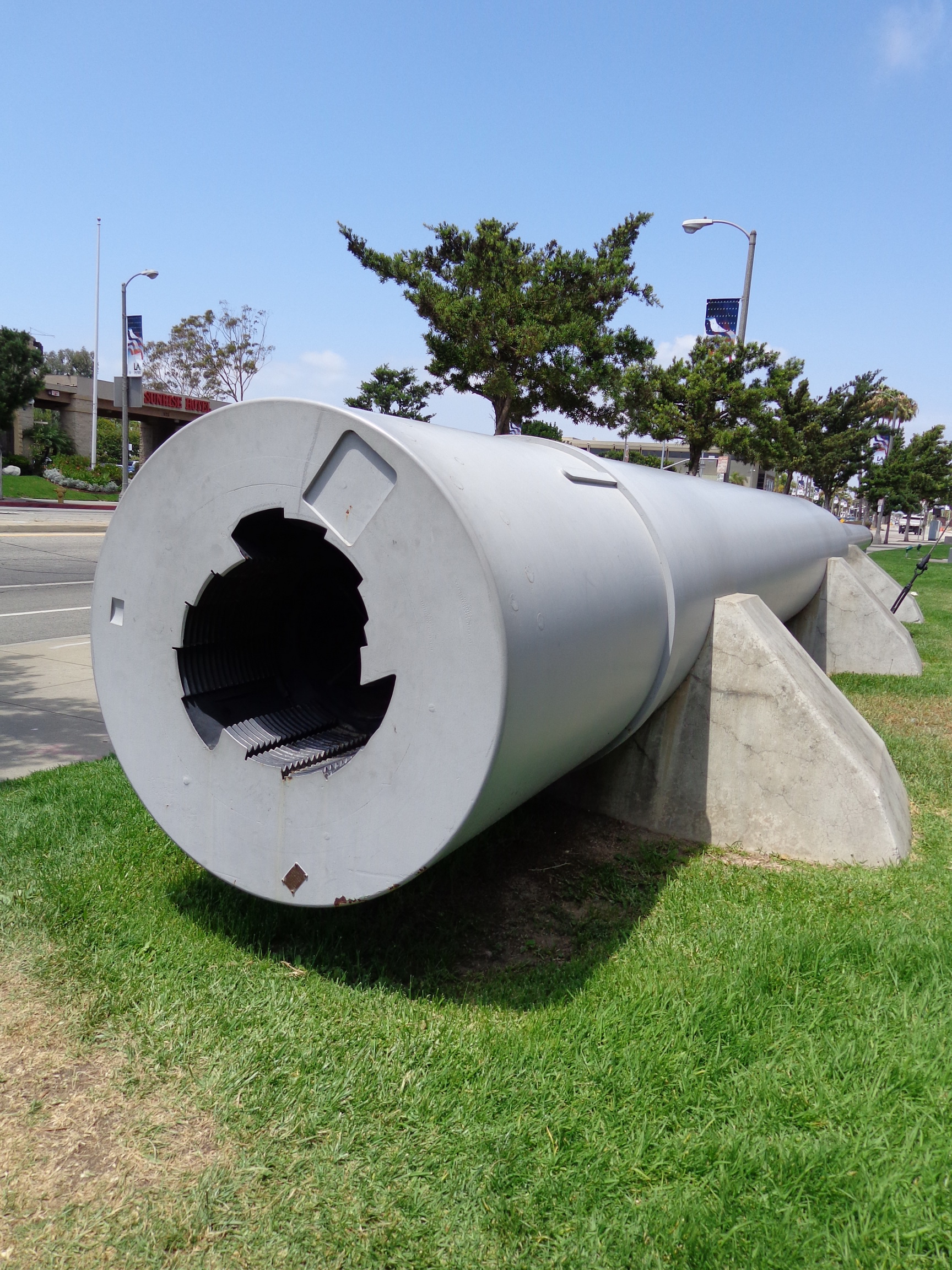 16 inch battleship gun barrel