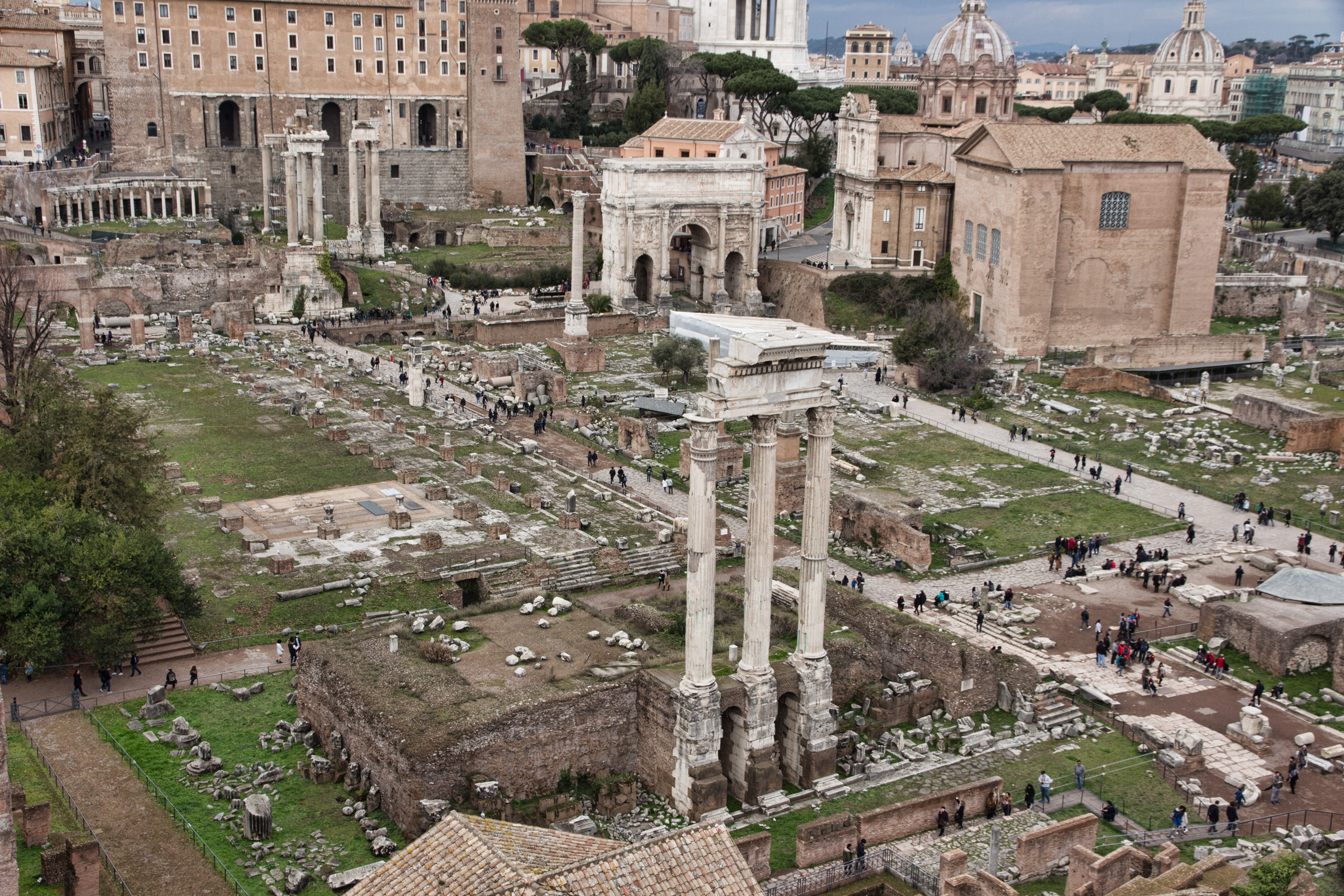 Temple of Castor and Pollux (or Dioscuri) - Rome