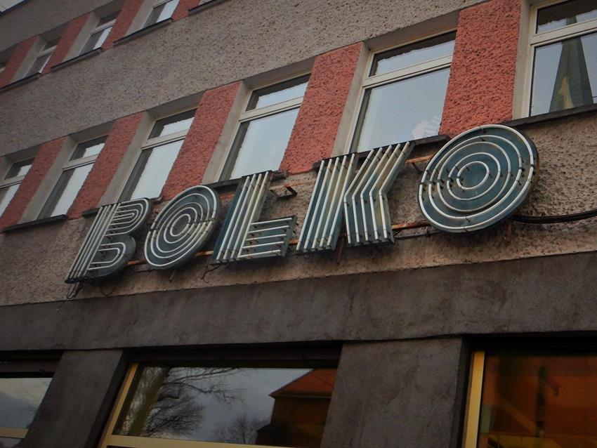 Neon z okresu PRL - Racibórz