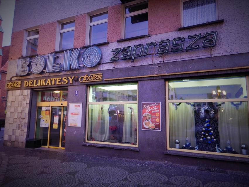 Neon z okresu PRL - Racibórz