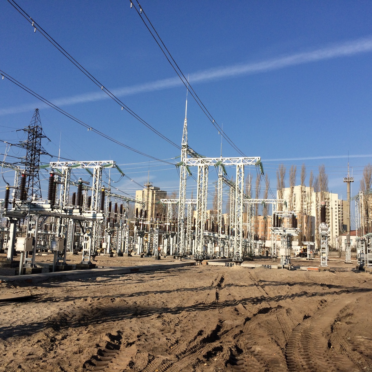 Step-down substation 110 kV (Obolon) - Kyiv | electrical sub-station ...