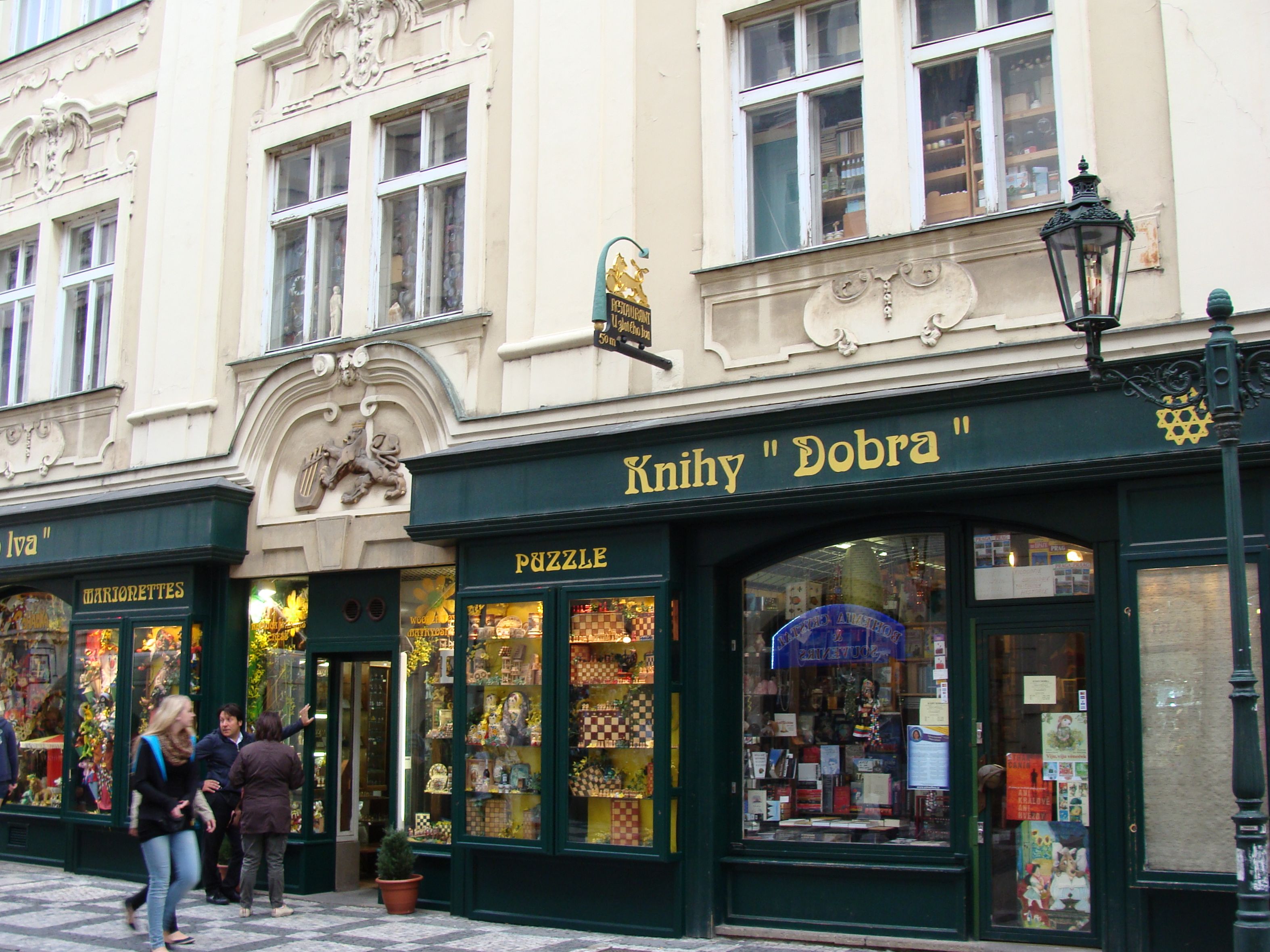 Ceske Hracky U Zlateho Iva - Prague | store / shop, listed building ...