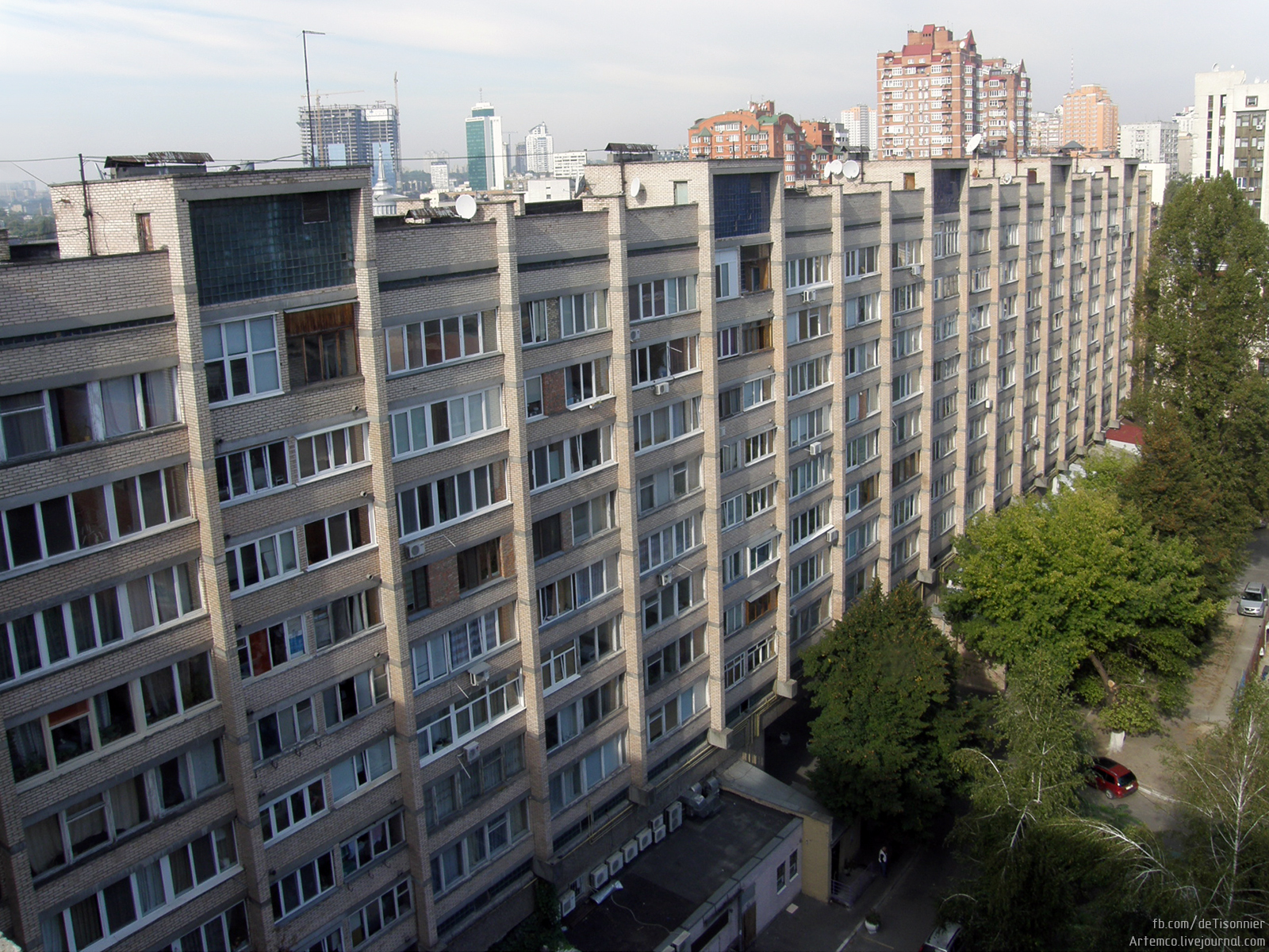 Experimental 9-storey residential building - Kyiv
