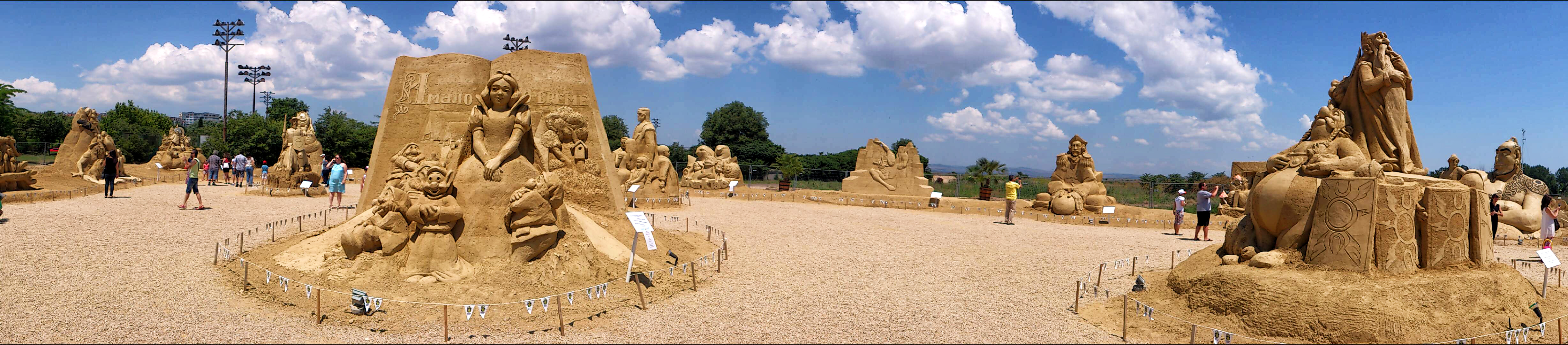 Sand Figures Exposition - Burgas